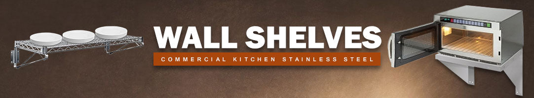 Commercial Stainless Shelves & Kitchen Wall Shelves | REO
