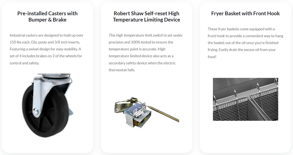 Cookrite ATFS-75 5 Tubes Gas Deep Fryer - Natural Gas/LPG