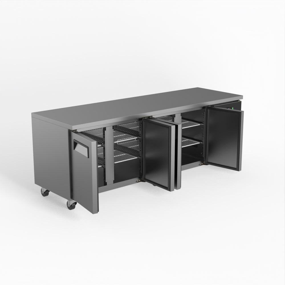 AG 4 Door Commercial Worktop / Under Bench Fridge GNX4100TN
