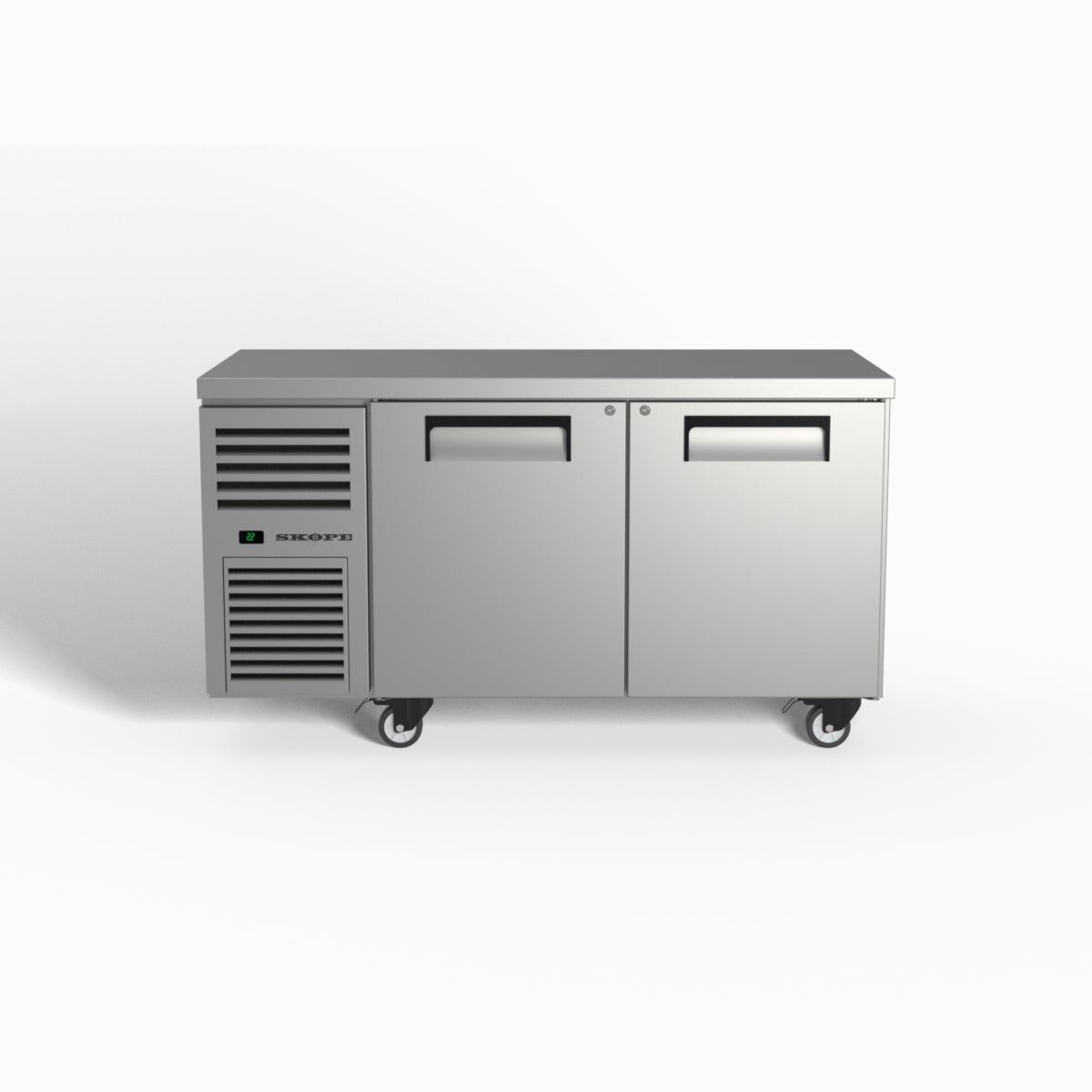 Skope ReFlex 2 Solid Door Underbench Fridge 1500mm Wide 333L - RF7.UBR