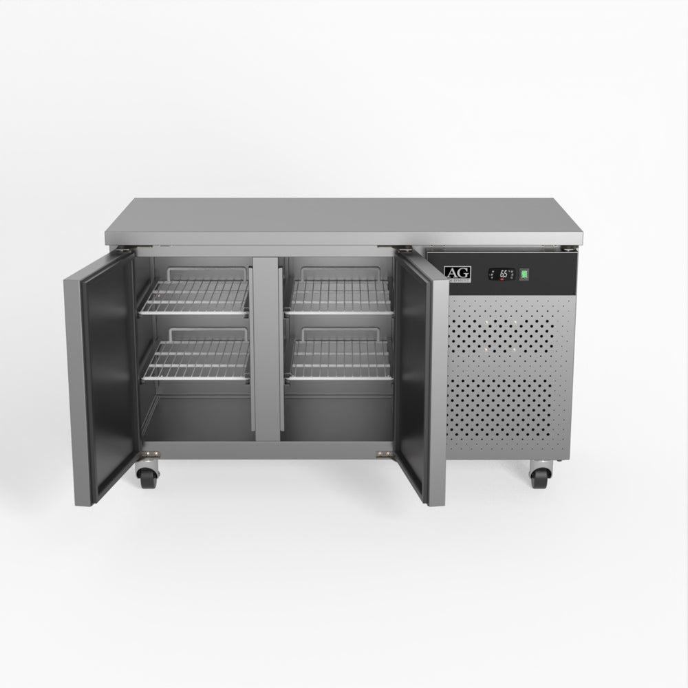 AG Two Door Commercial Worktop / Under Bench Fridge SLX2100TN