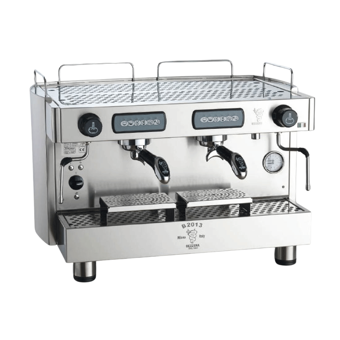 CLEARANCE - Bezzera Traditional 2 Group Espresso Coffee Machine - BZB2