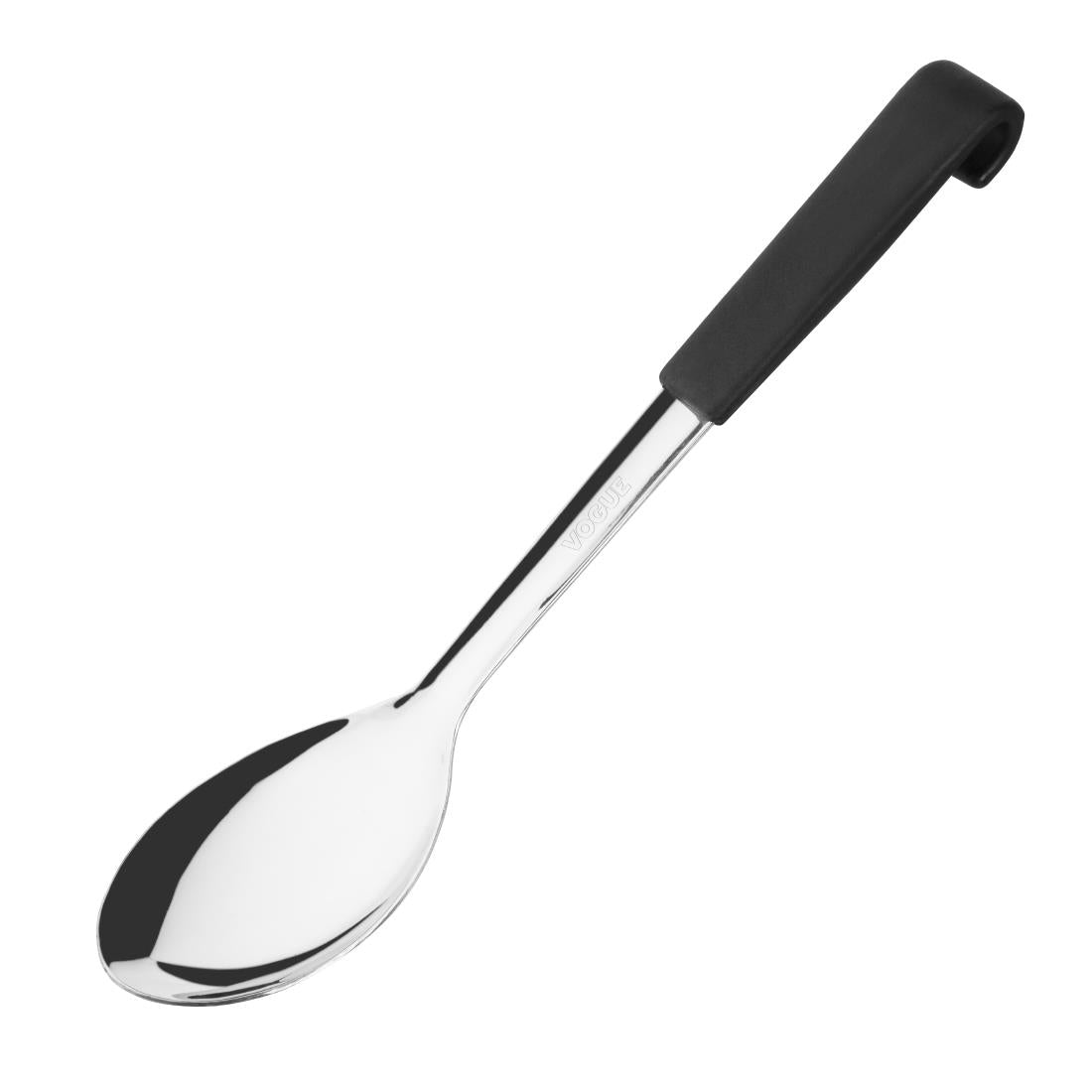 Vogue Serving Spoon Black Handle 340mm - CS910