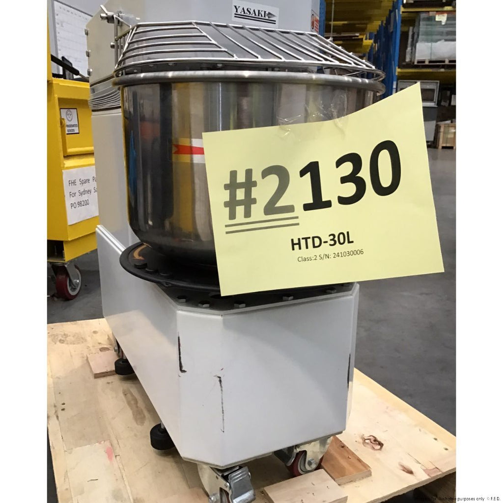 2NDs: Yasaki Tilting Head Removable Bowl 30L Spiral Mixer HTD-30L-NSW2