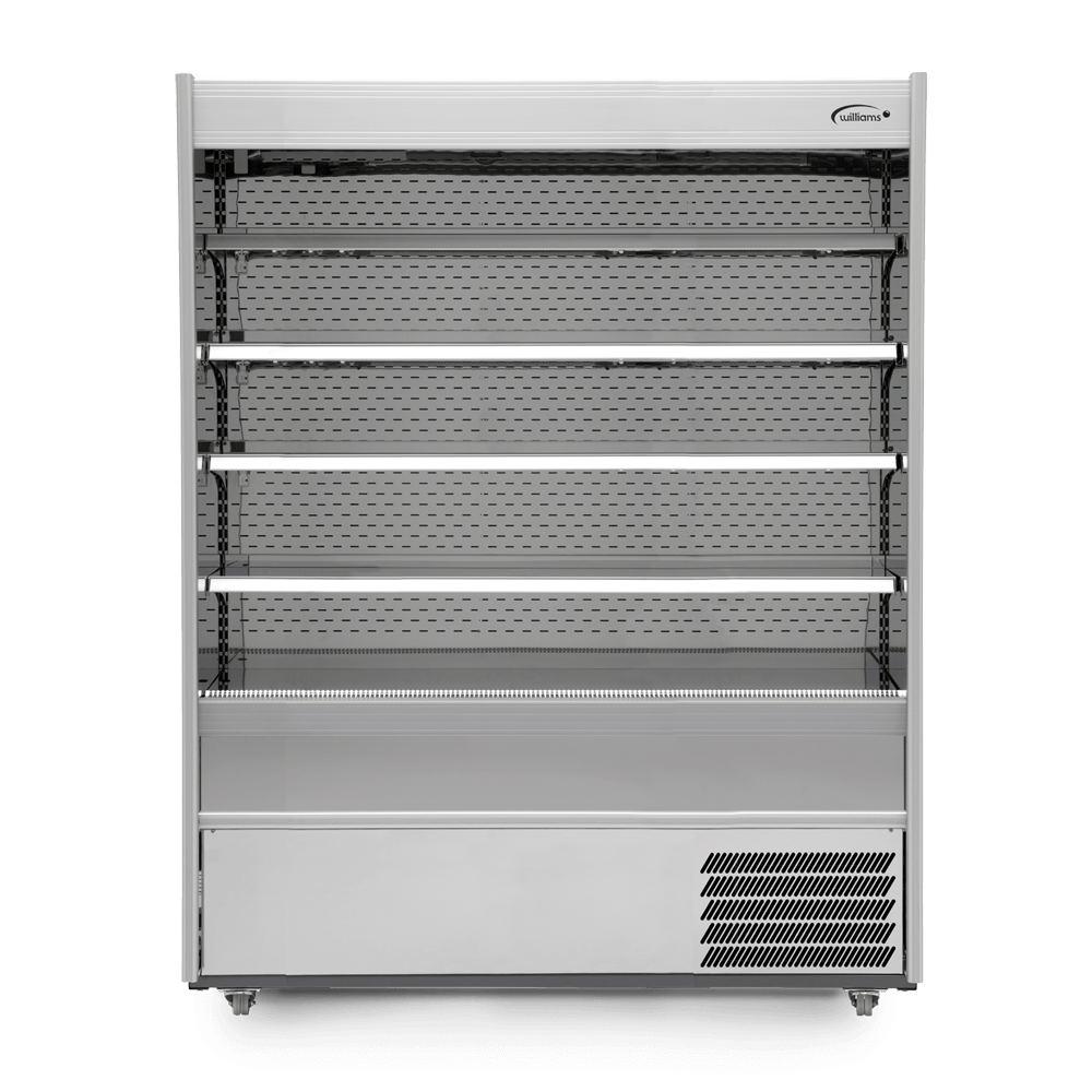 Williams M Series Nightblind Multideck Open Display Fridge White - 151
