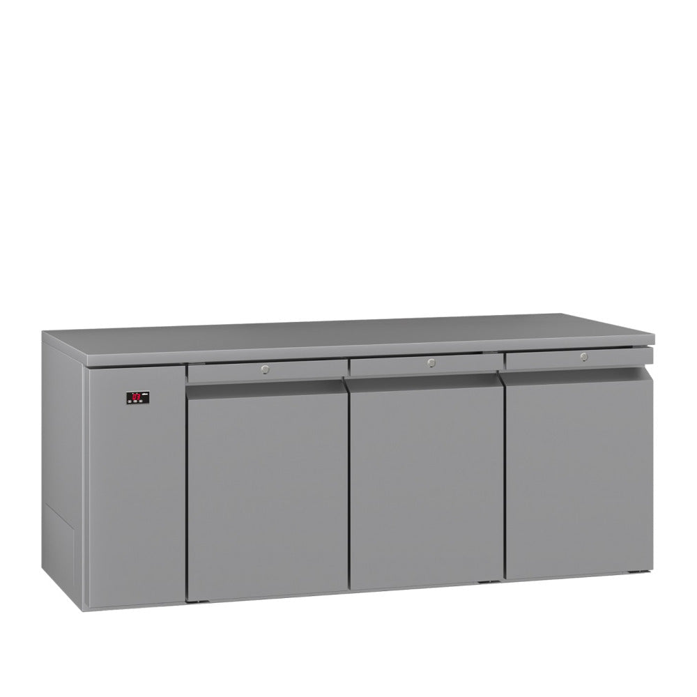 Williams Opal - Three Door Stainless Steel Remote Under Counter Refrig